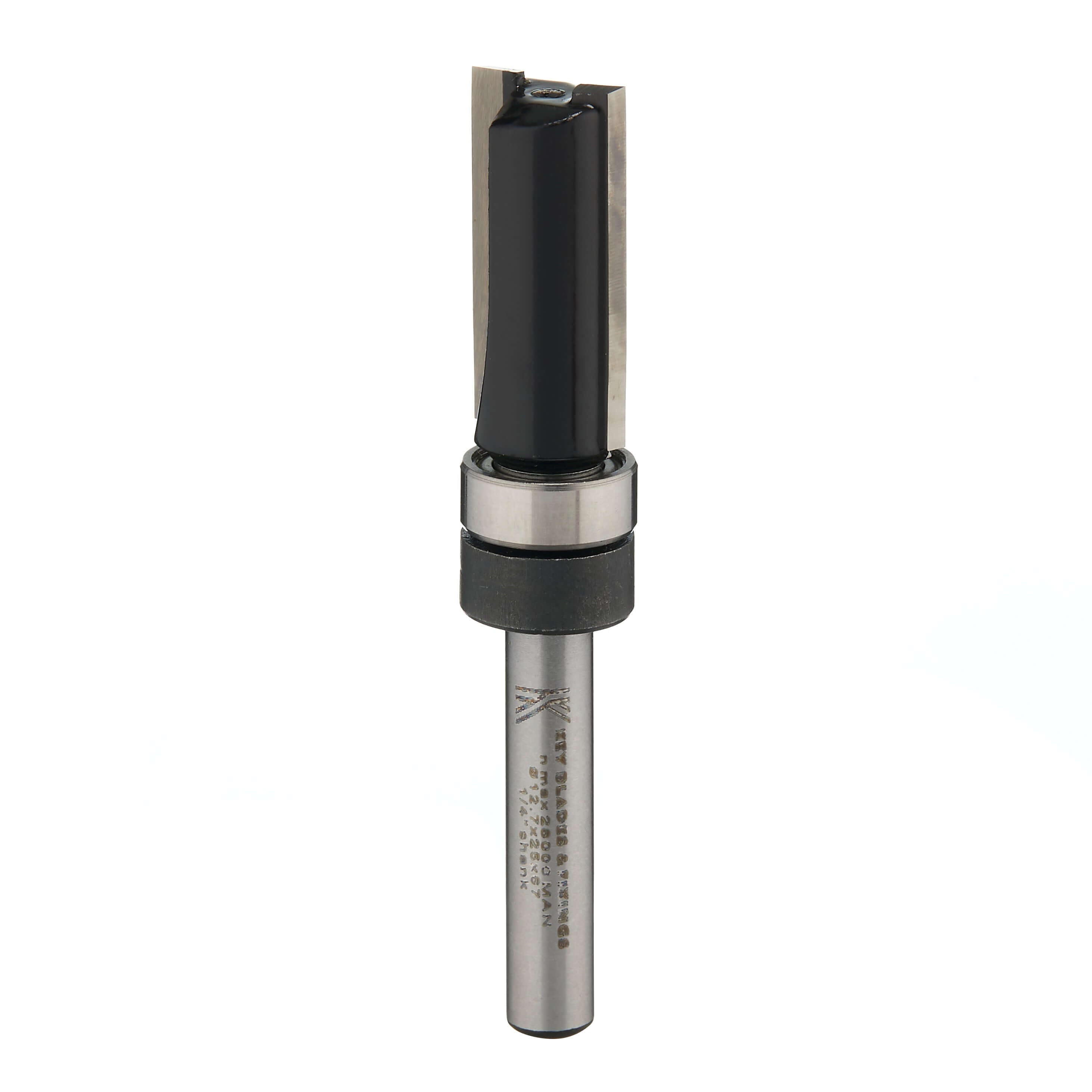 Key Blades Router Cutter 1/4" x 12mm x 25.4mm Top Bearing Cutter - R9 ...